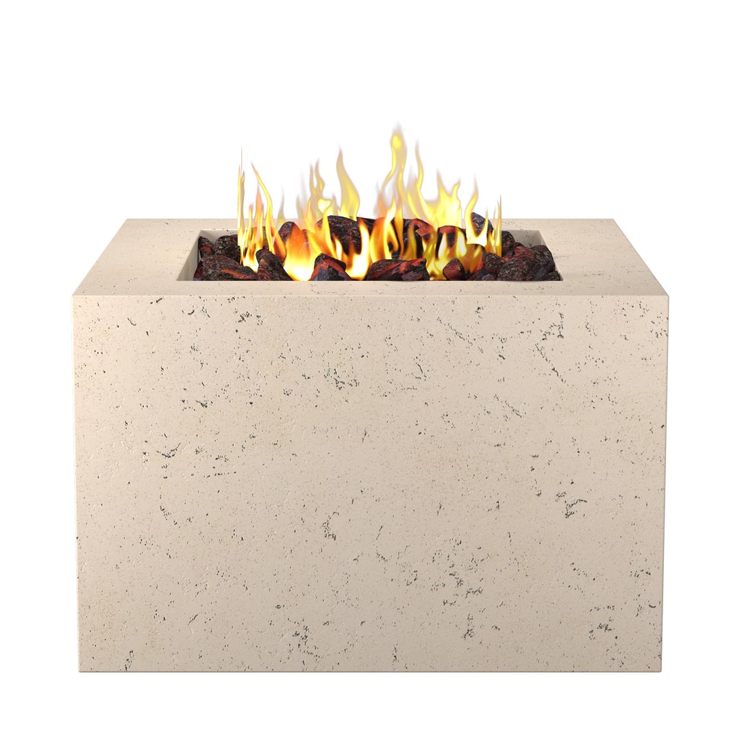 IXTAPA SQUARE FIRE TABLE 3D Model - TurboSquid 1898130