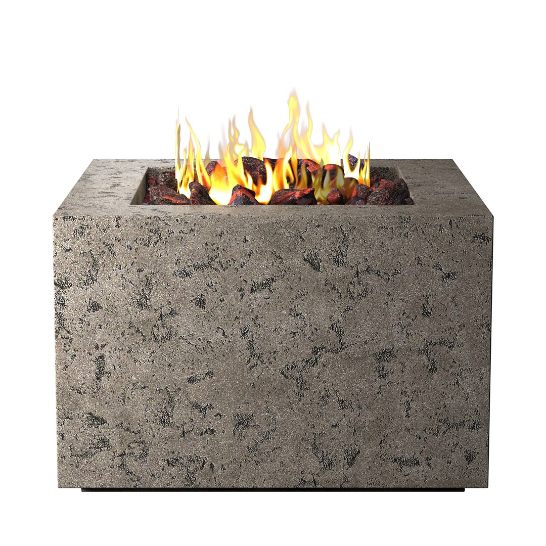 IXTAPA SQUARE FIRE TABLE 3D Model - TurboSquid 1898130