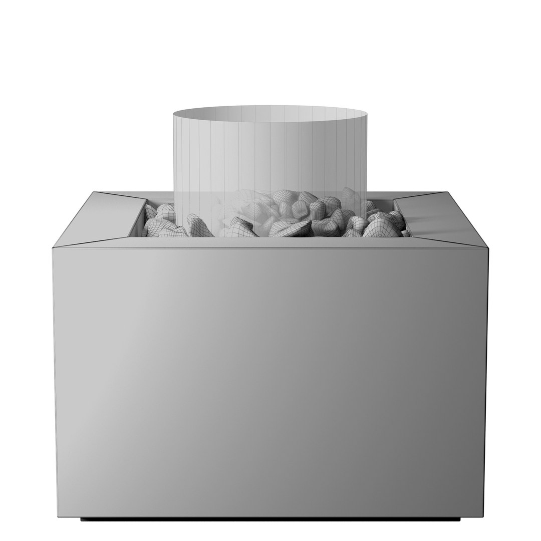 IXTAPA SQUARE FIRE TABLE 3D Model - TurboSquid 1898130