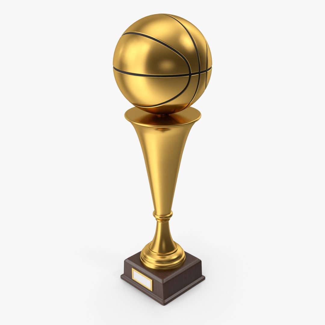 3D Golden Basketball Trophy - TurboSquid 1856782