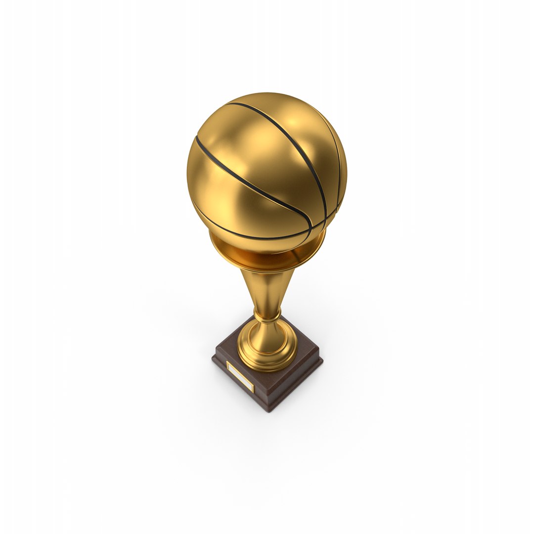 3D Golden Basketball Trophy - TurboSquid 1856782