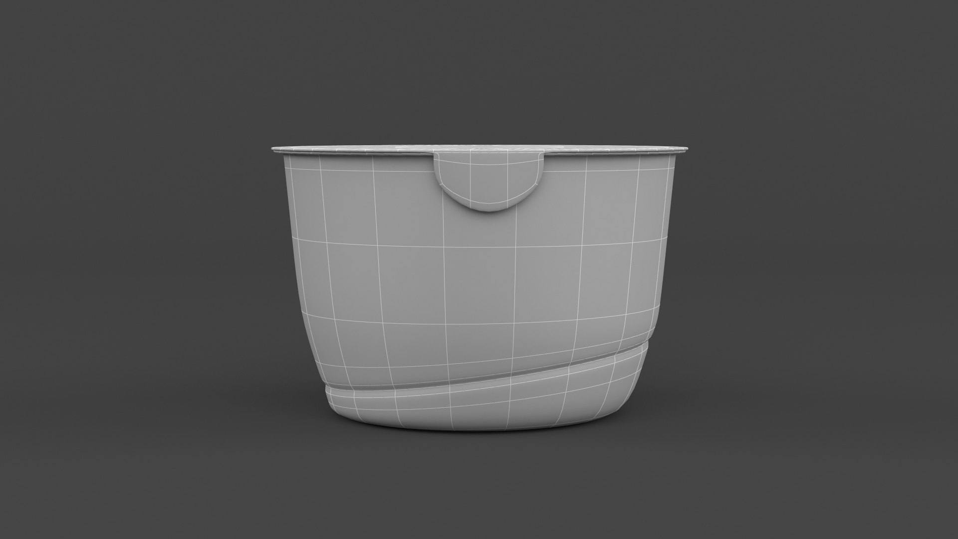 Plastic Yogurt Cups Model - TurboSquid 2077195