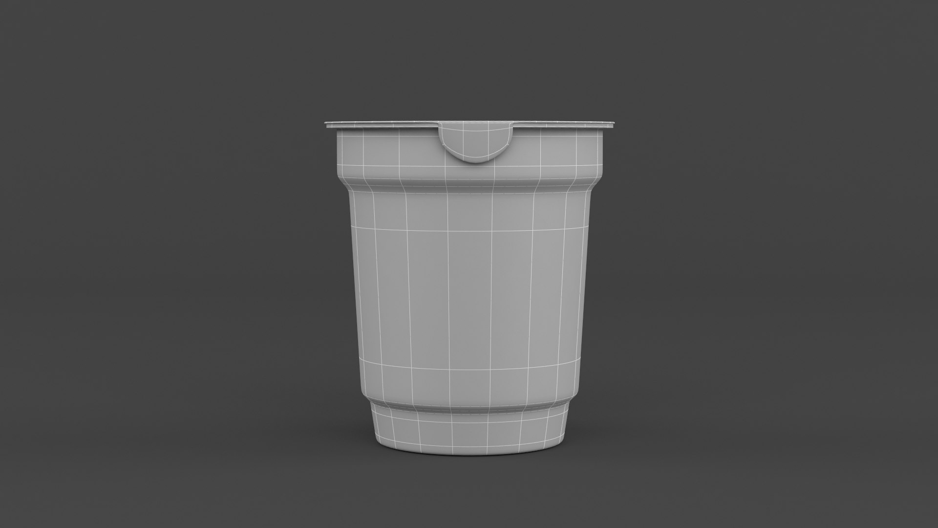 Plastic Yogurt Cups Model - TurboSquid 2077195
