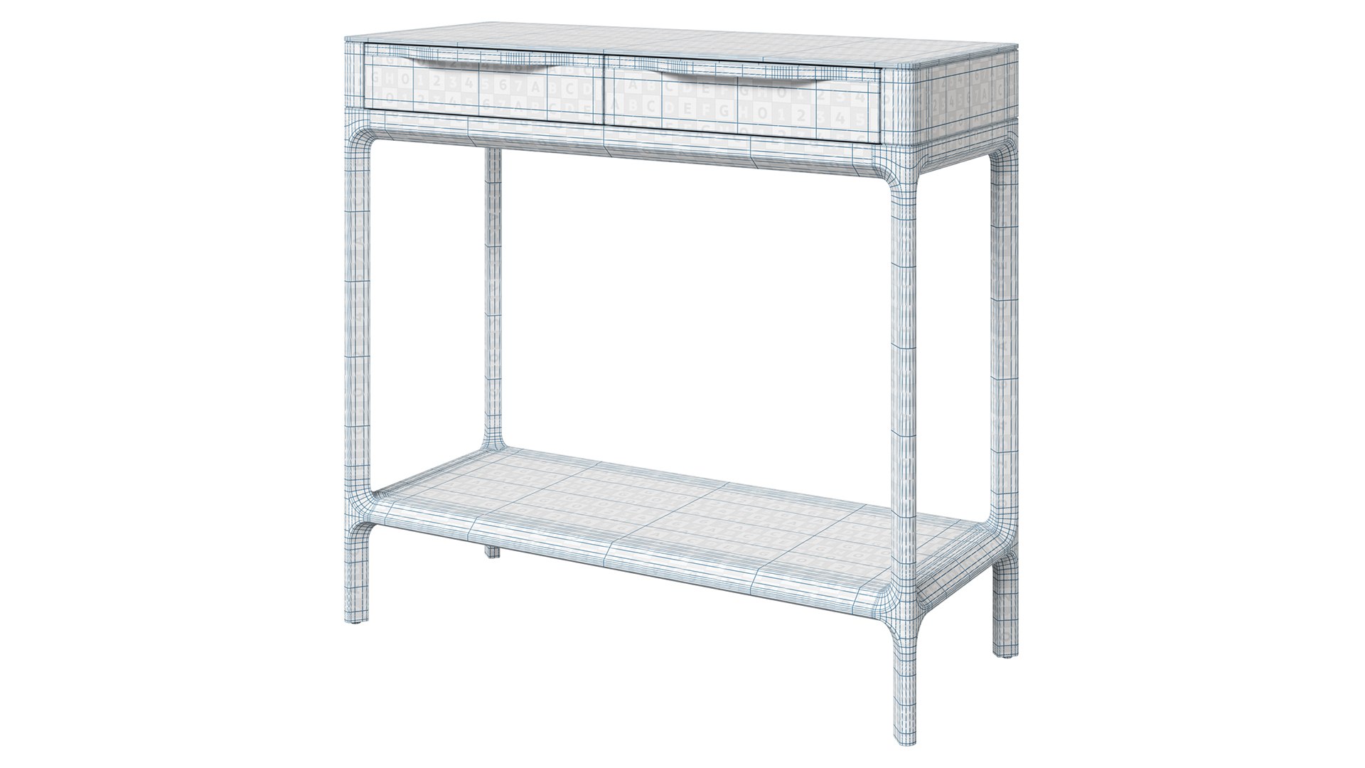 3D Restoration Hardware Padua Console - TurboSquid 2257836