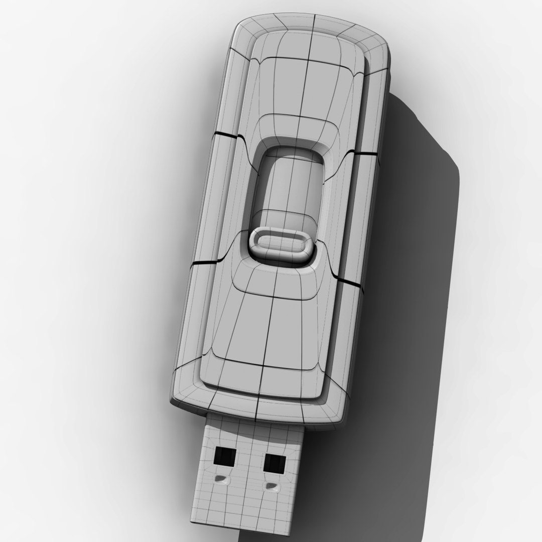 Usb Flash Drive 3d Obj