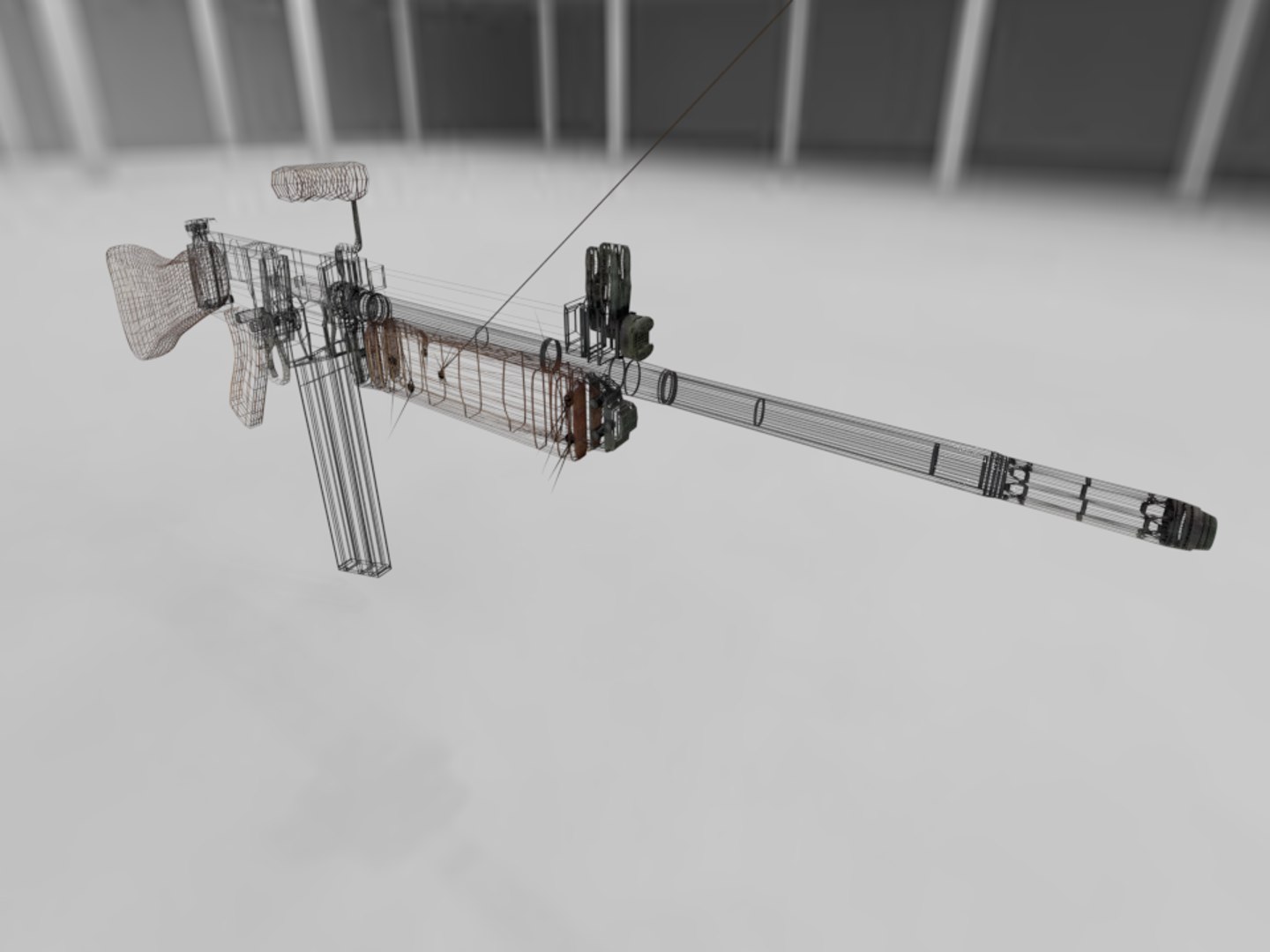 Rifle Slr 3D Model - TurboSquid 1266738