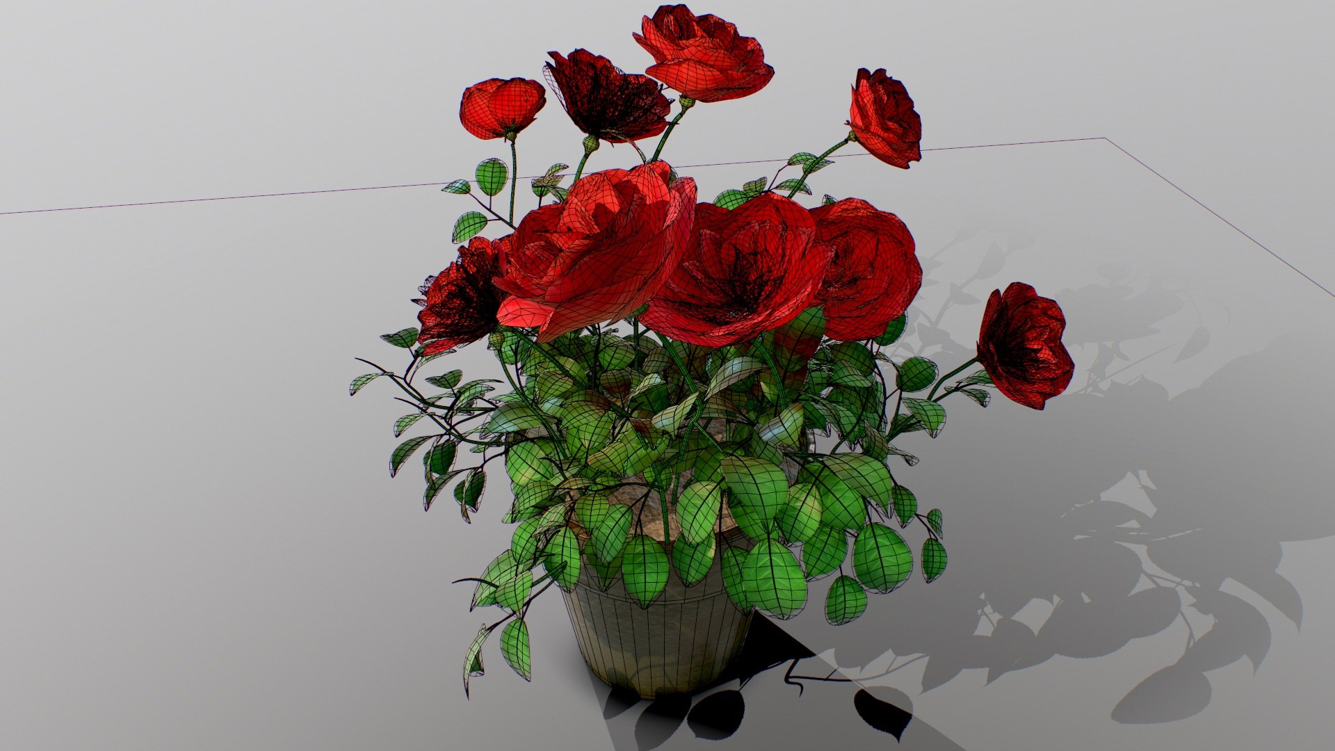 Roses 3D Model - TurboSquid 1779323