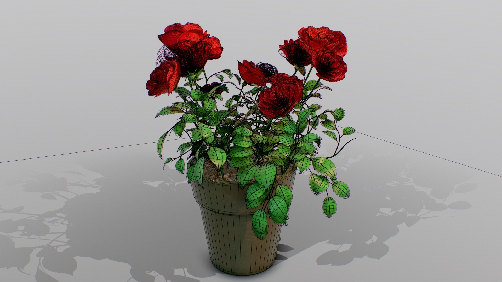 Roses 3D Model - TurboSquid 1779323