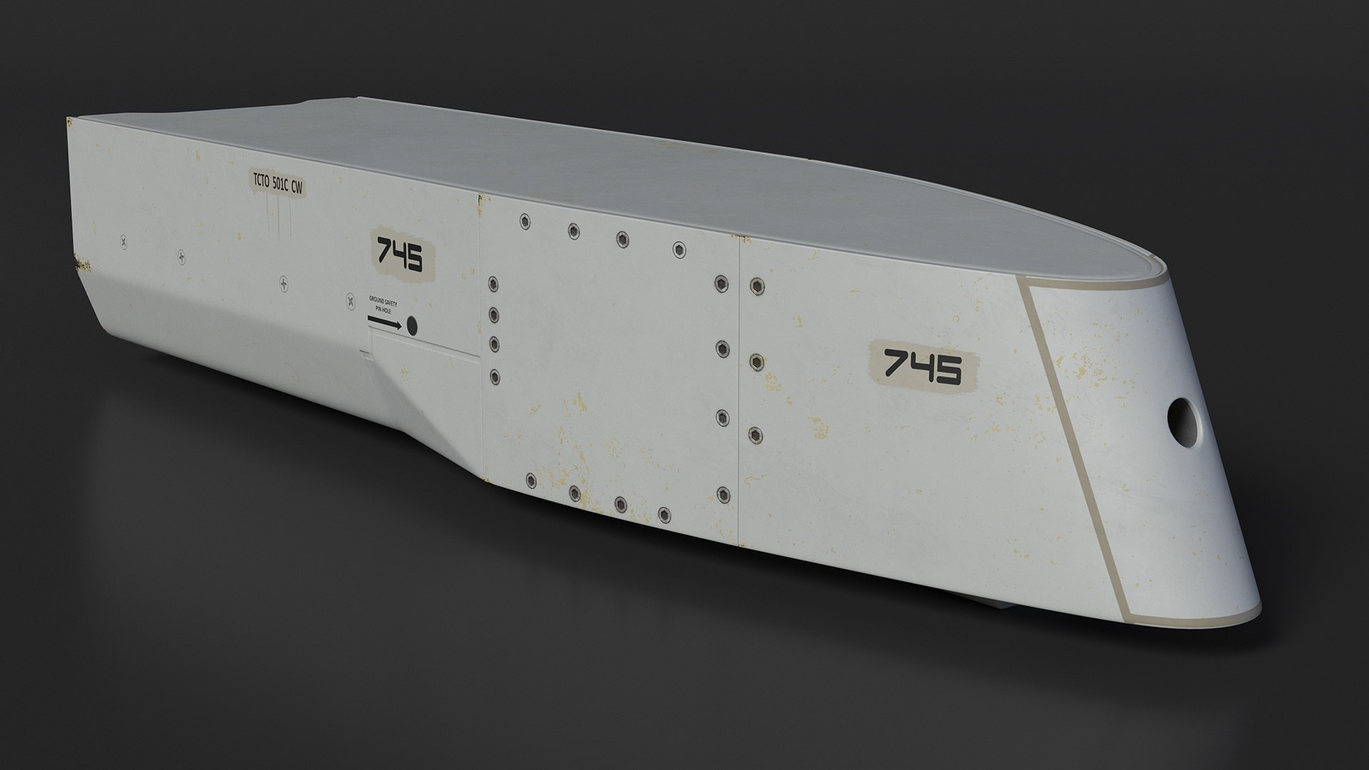 Towed Decoy System ALE-50 3D - TurboSquid 2291267