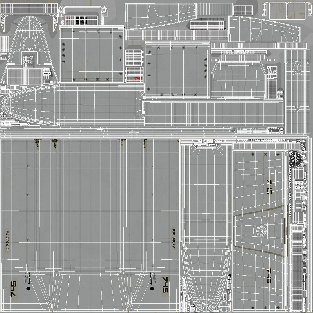 Towed Decoy System ALE-50 3D - TurboSquid 2291267
