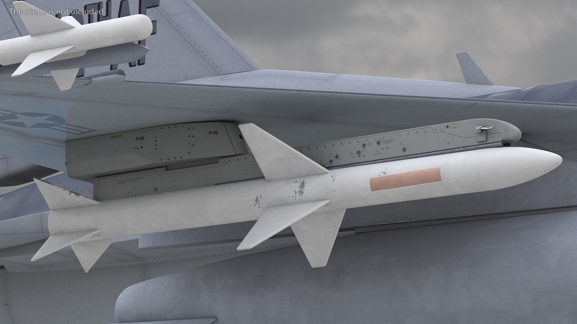 Towed Decoy System ALE-50 3D - TurboSquid 2291267