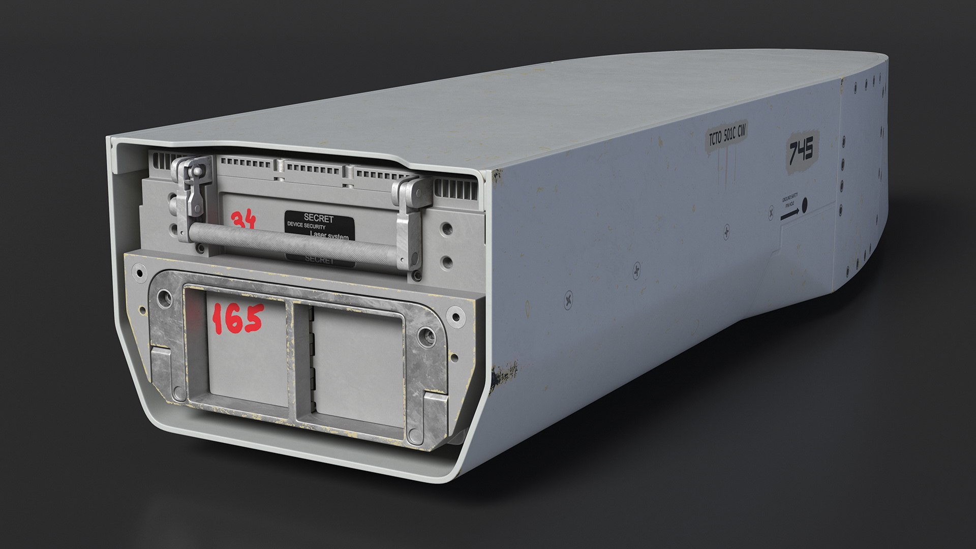 Towed Decoy System ALE-50 3D - TurboSquid 2291267