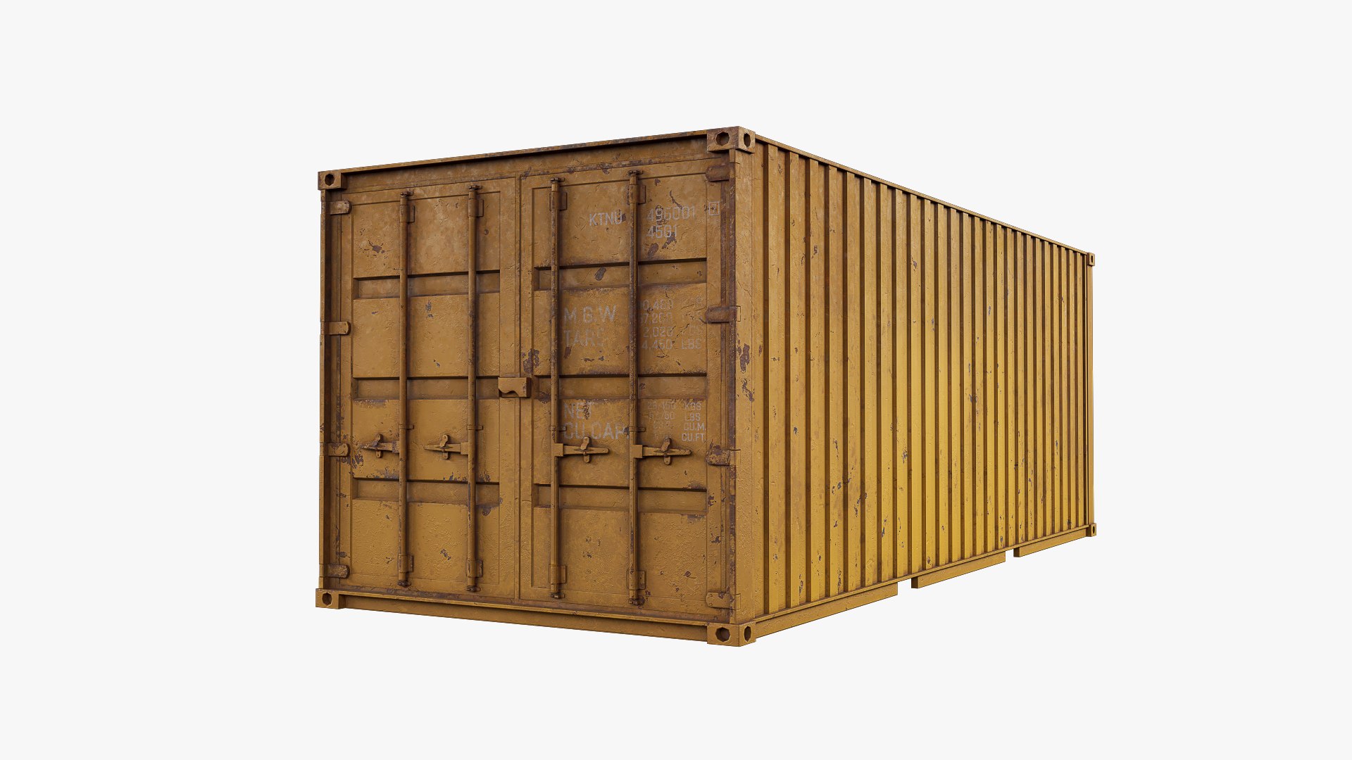 3D Container Modelling - TurboSquid 1341645