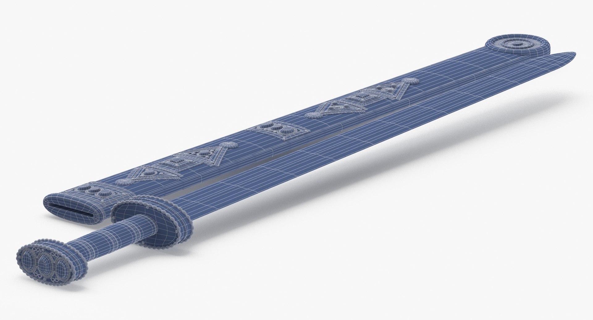 Roman Spatha Sword And Wooden Sheath 01 3D Model - TurboSquid 2188918