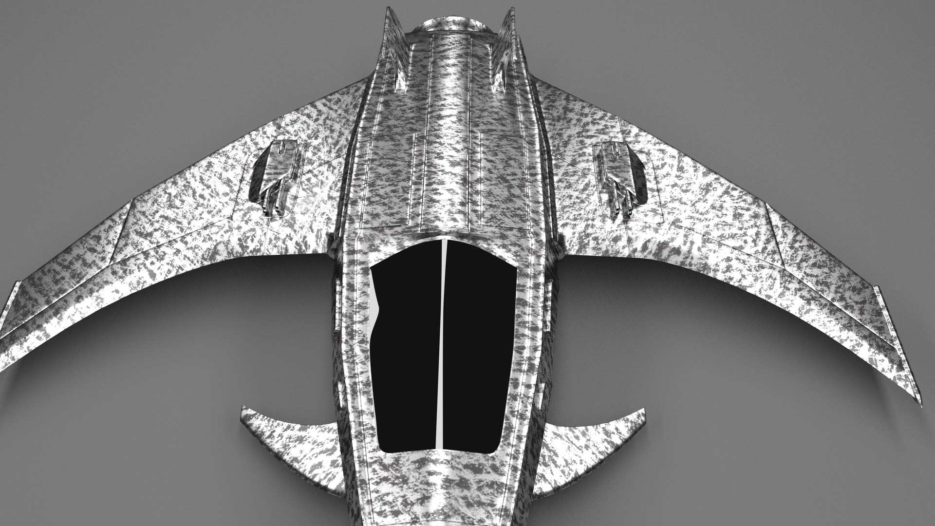 Interceptor Mark 1 Space Fighter 3d Model