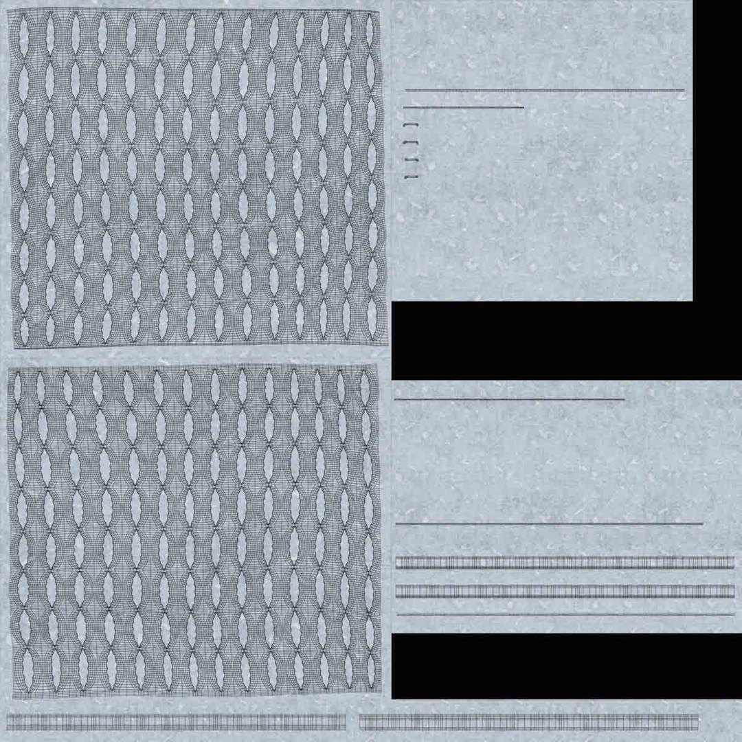 Grip Strut Safety Grating Galvanized Sample 3D Model - TurboSquid 2225070