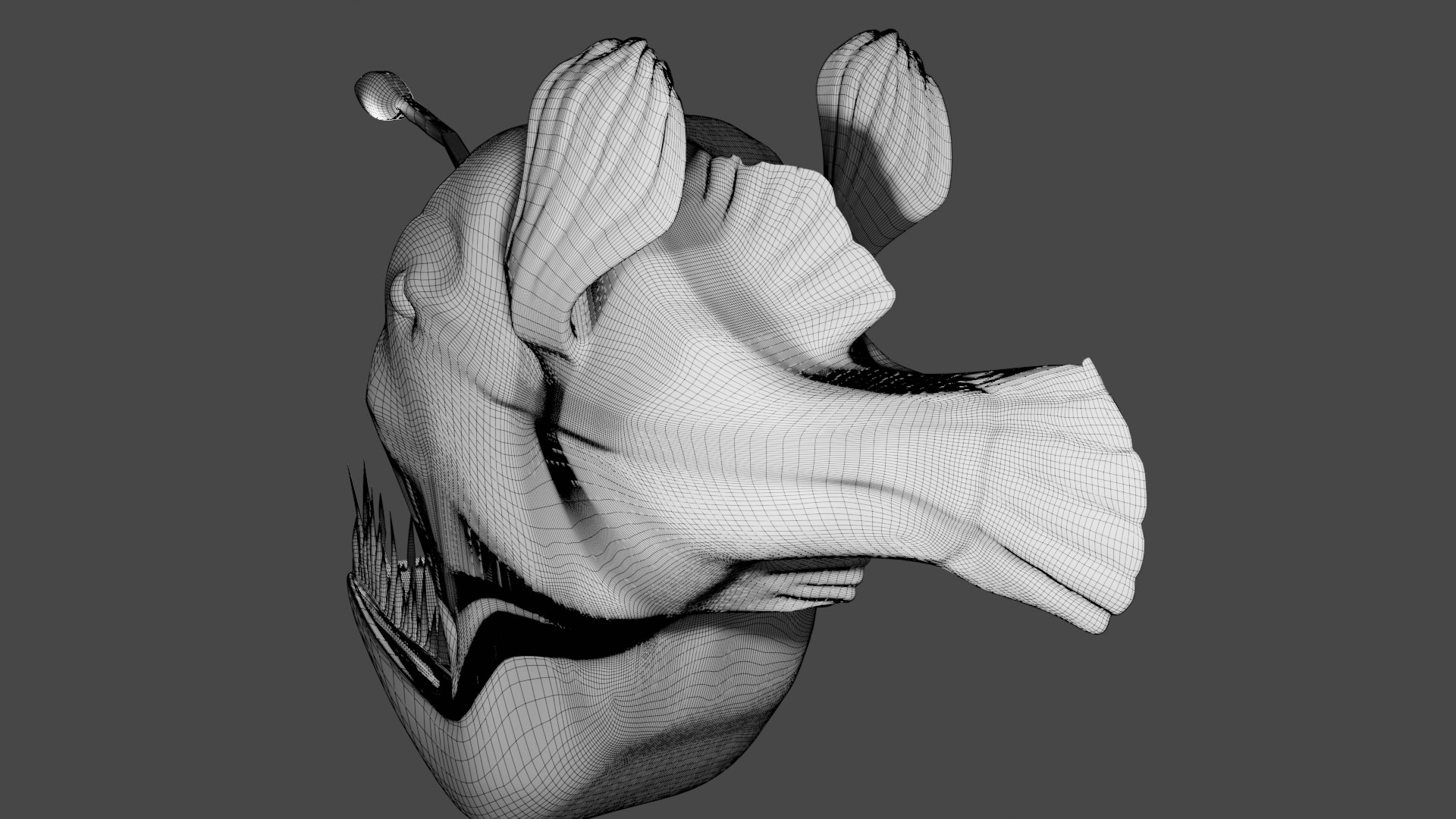 3D monkfish rig - TurboSquid 1608512