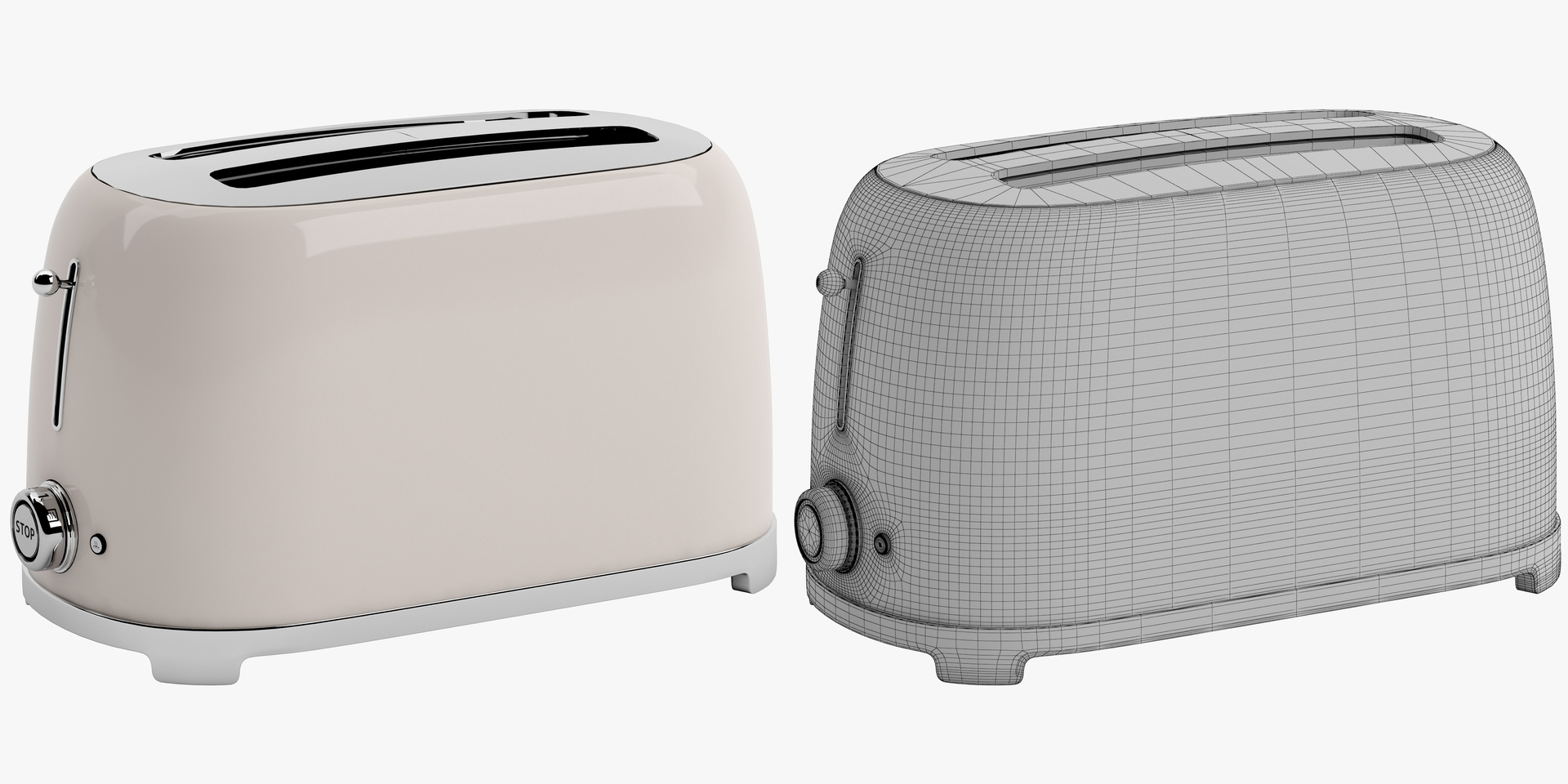 3D toaster interior kitchen model - TurboSquid 1652050