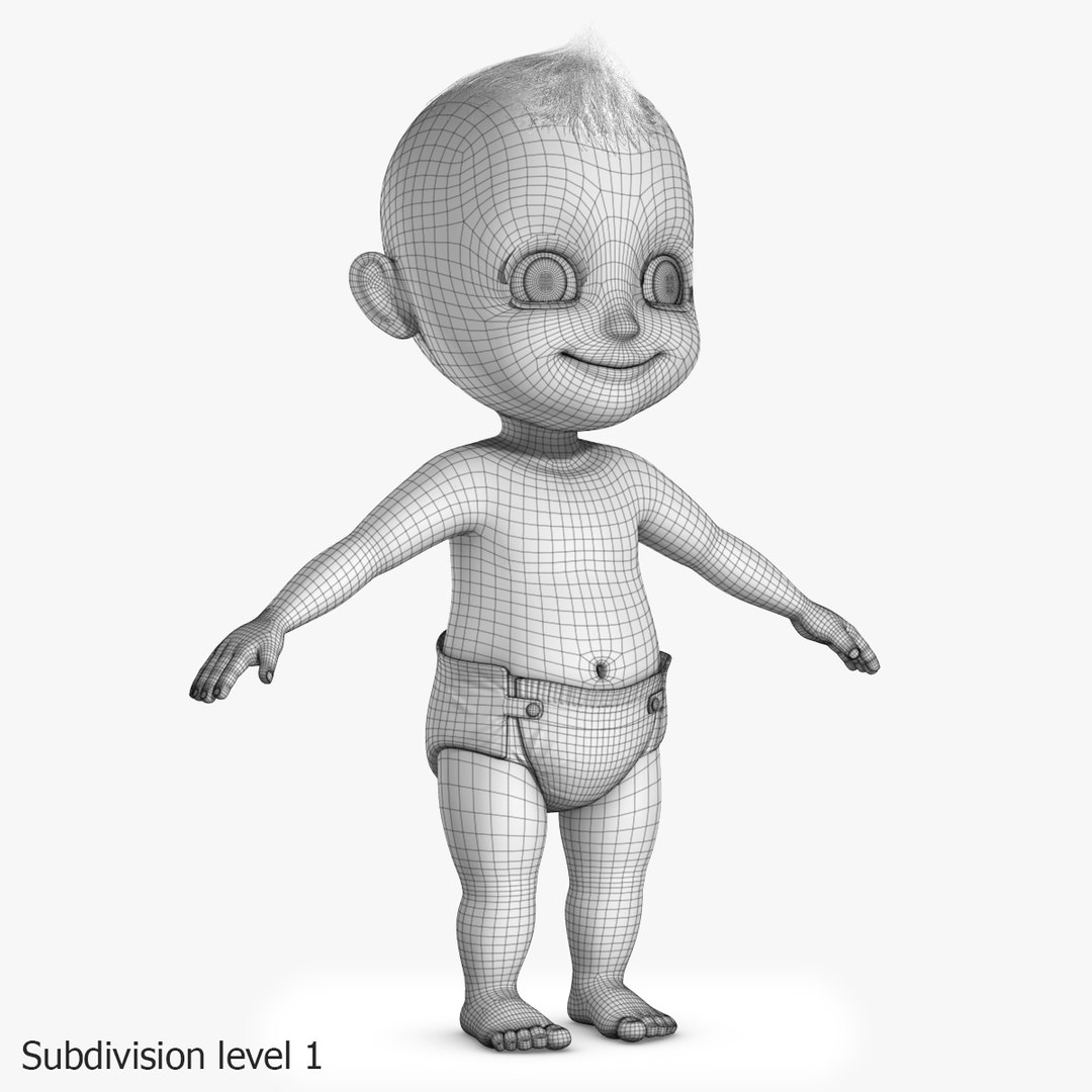 fbx cartoon rig character
