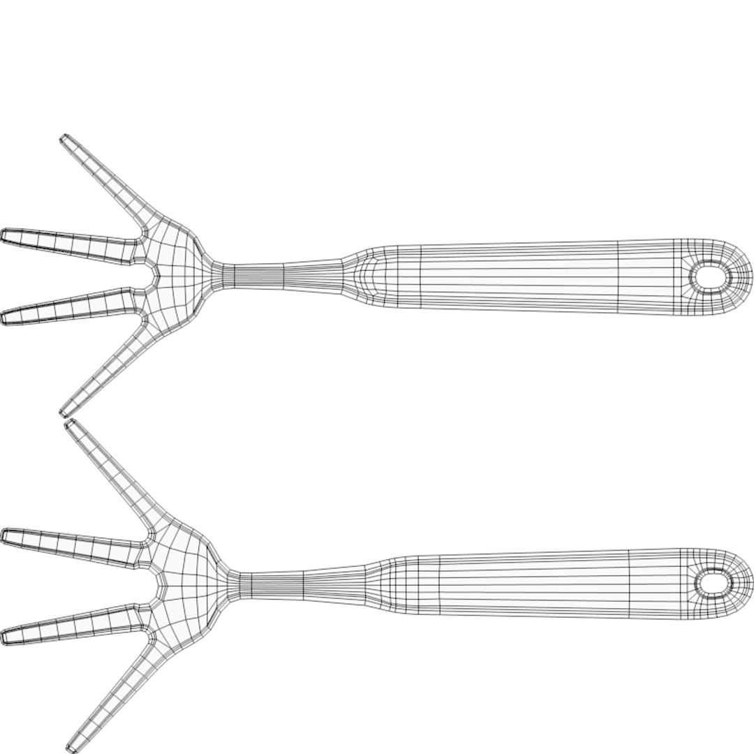 Fork Tableware Flatware Model - TurboSquid 1696975