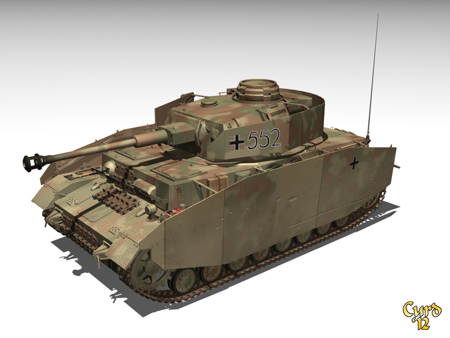 Panzer Iv H Tank Lwo