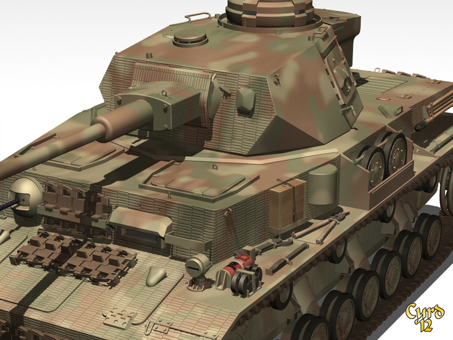 Panzer Iv H Tank Lwo