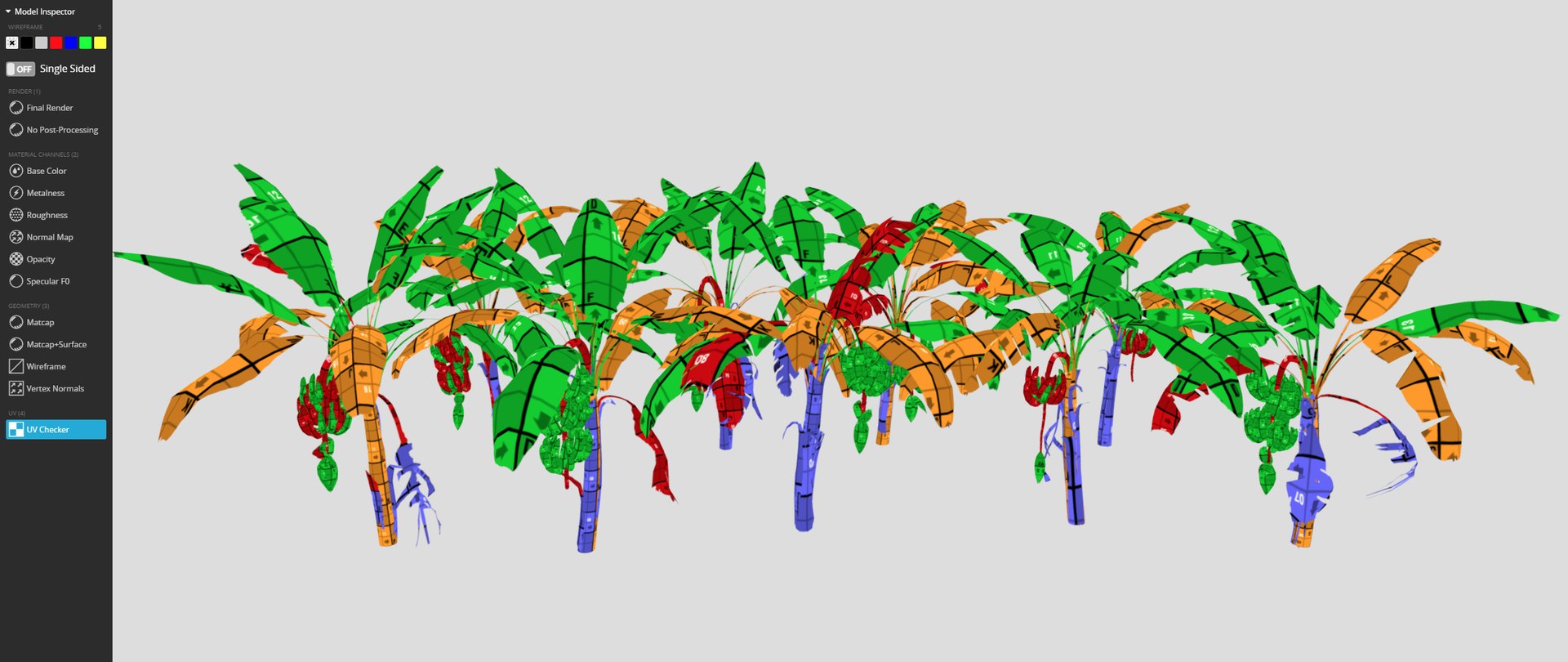3D Banana Plantation Model - TurboSquid 1991056