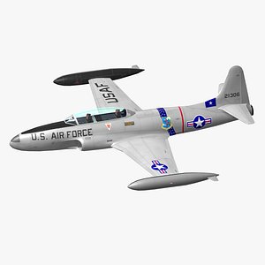 3D Lockheed T-33 Models - Browse & Download Formats - TurboSquid