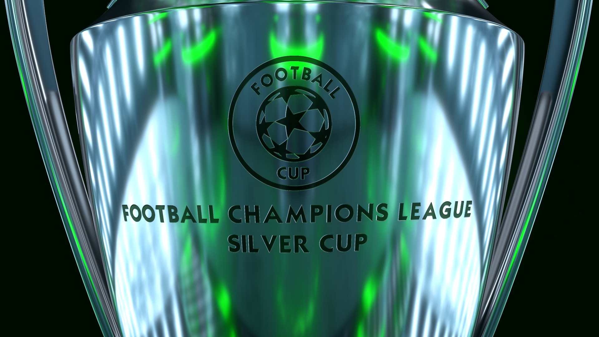 Silver Football Cup 3D Model - TurboSquid 1904128