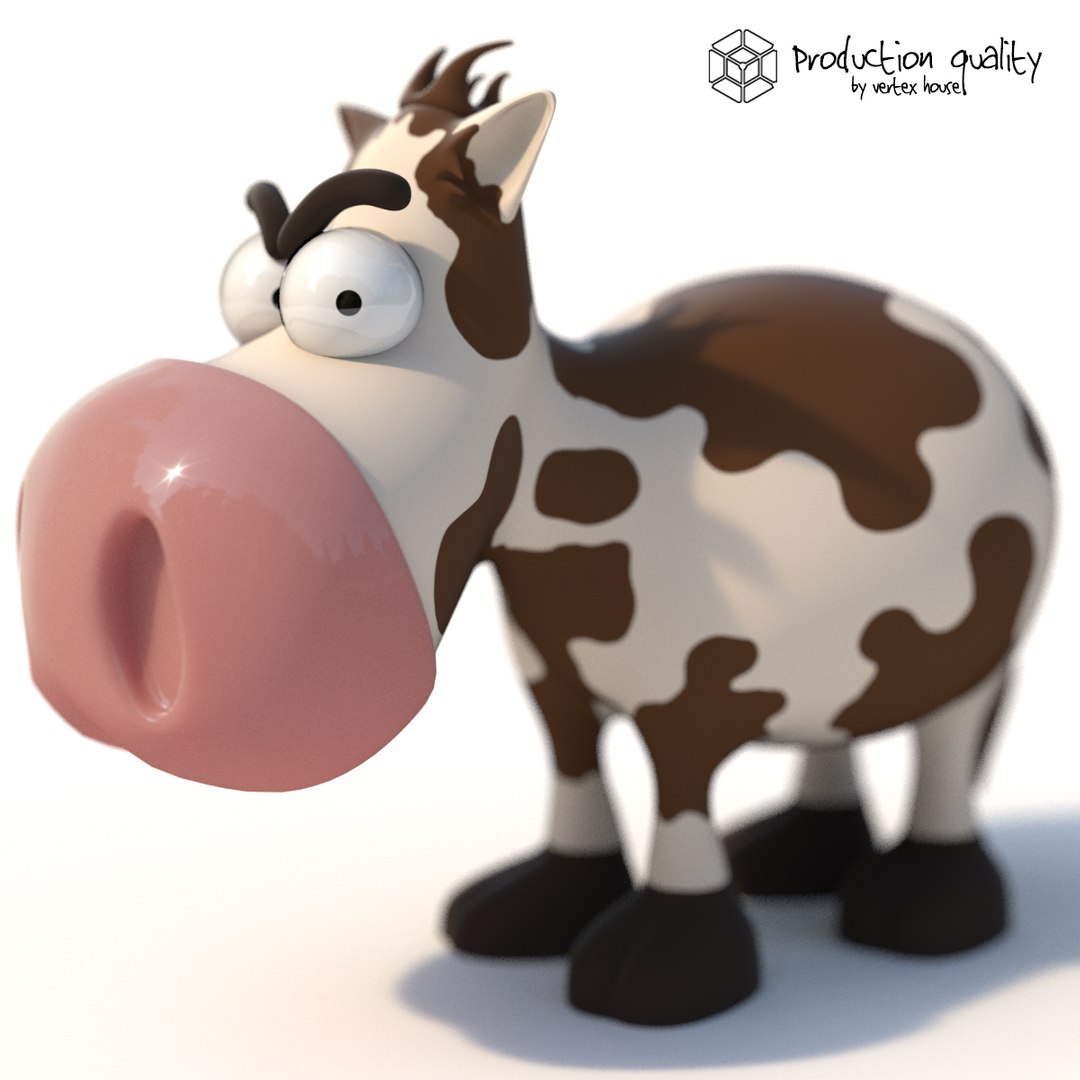 3ds max angry cow jackson