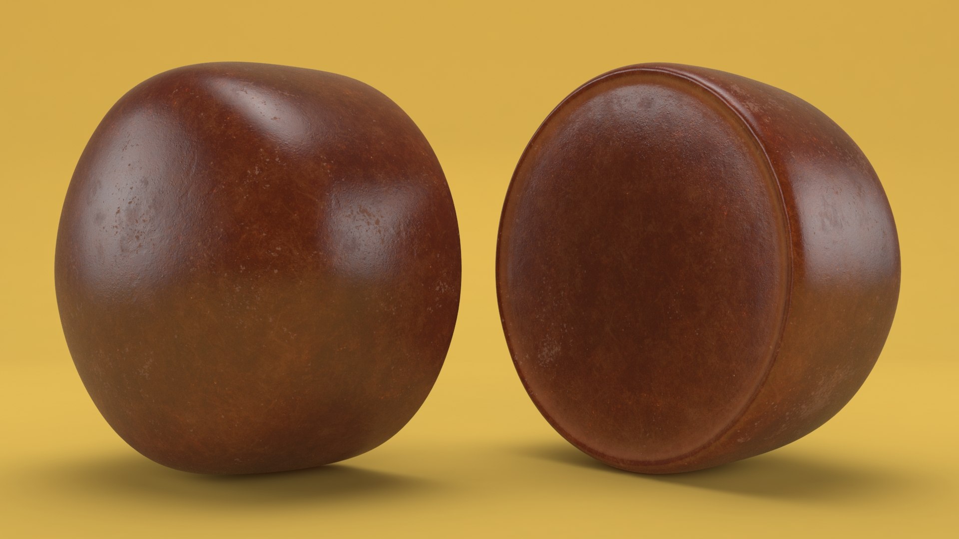 3D Round Shaped Chocolate Model - TurboSquid 1829569