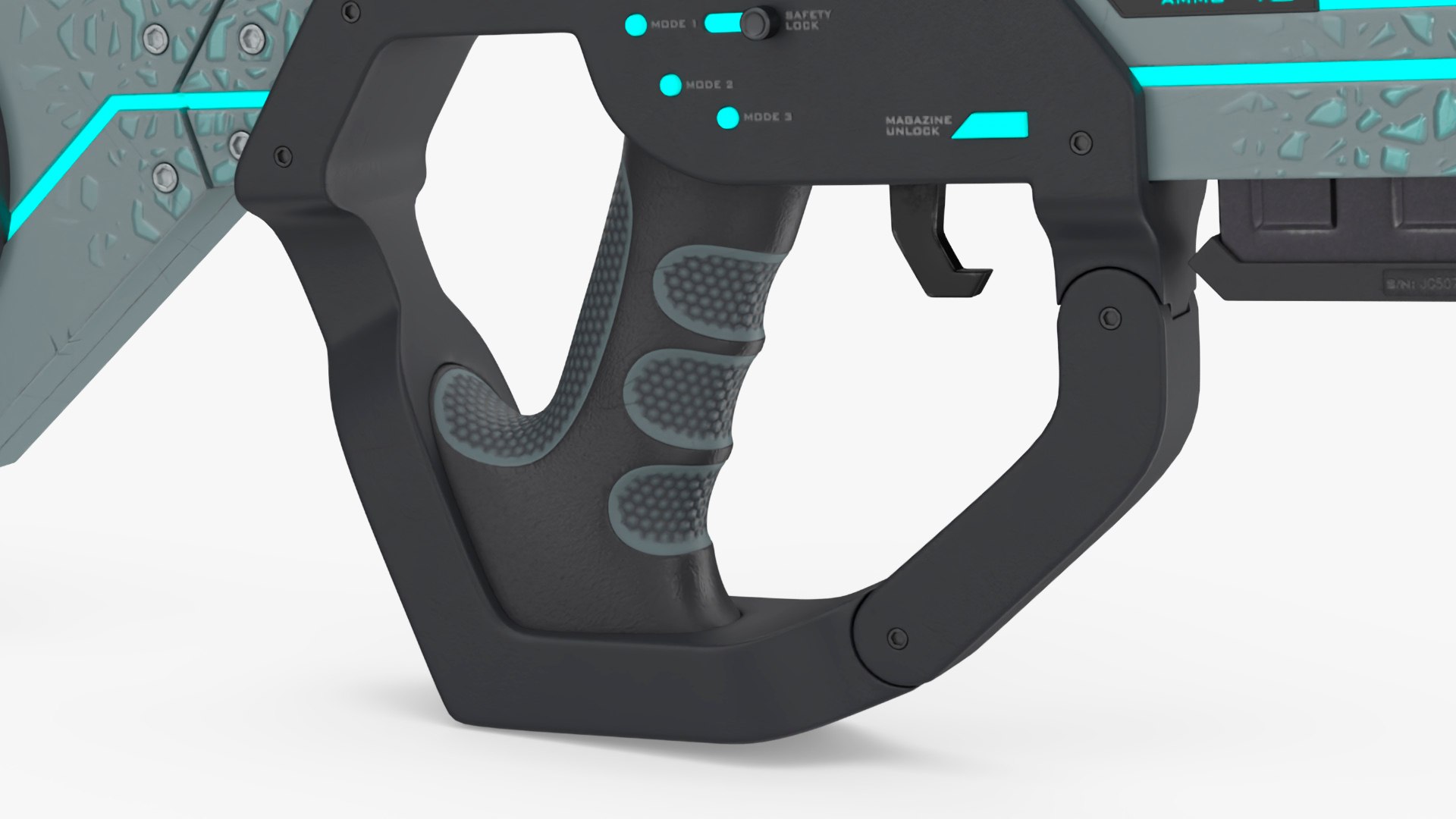 Futuristic Sniper Rifle Polar Owl 3D Model - TurboSquid 2218395