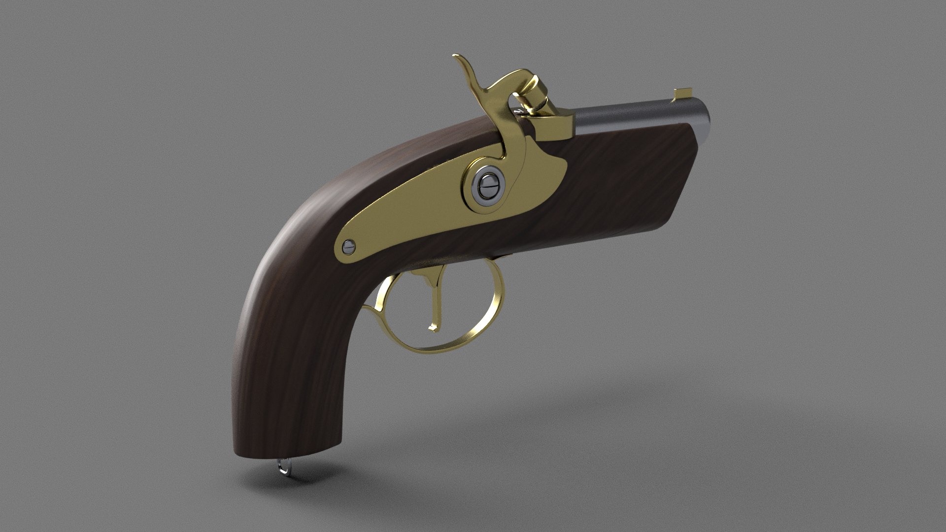 Pistol Model - TurboSquid 1589520