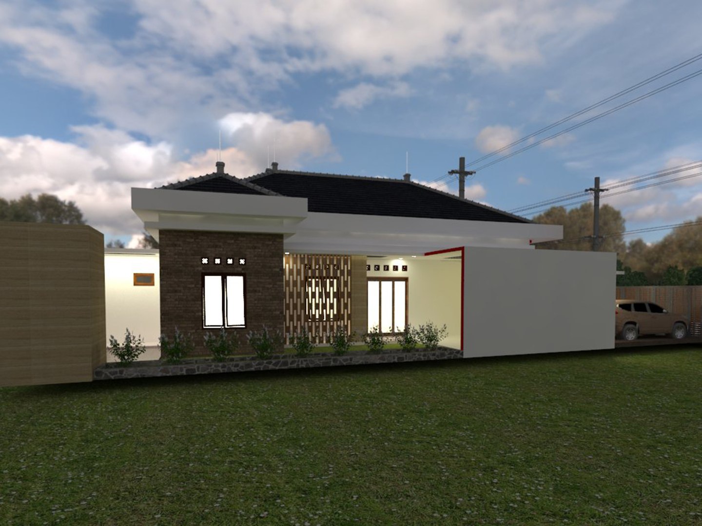 3D Modern Japan House - TurboSquid 2112501