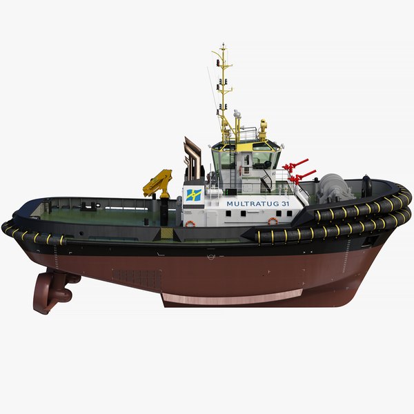 3D Tugboat Models | TurboSquid