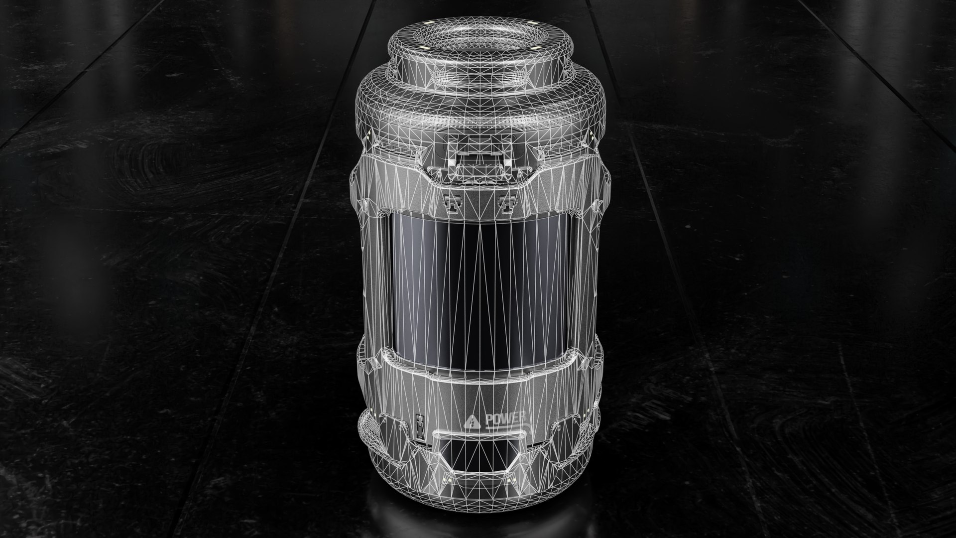 3D Sci-fi Barrels With Stand model - TurboSquid 2174609