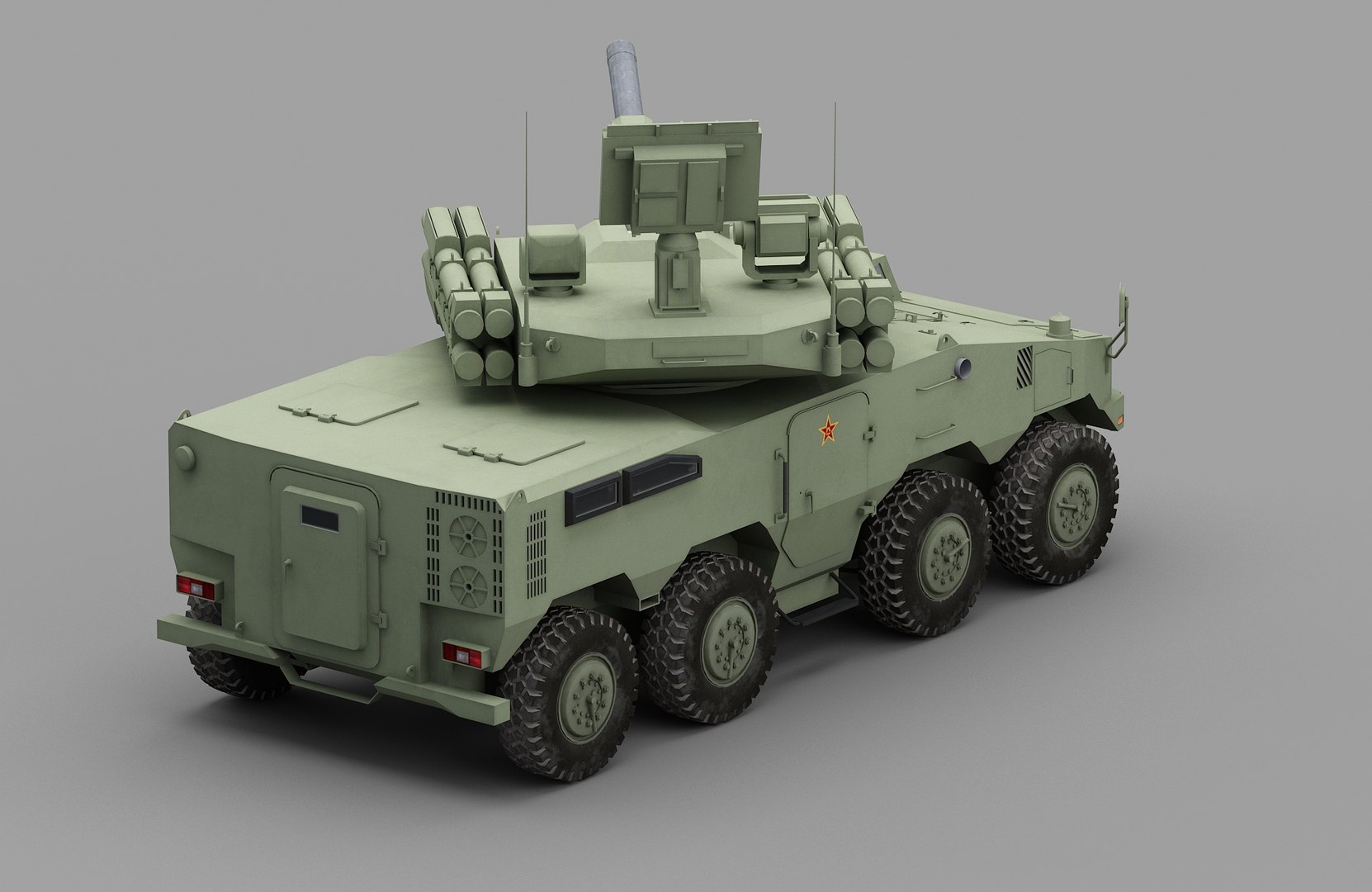 Type-625E Self Propelled Anti Aircraft System 3D Model - TurboSquid 2092177