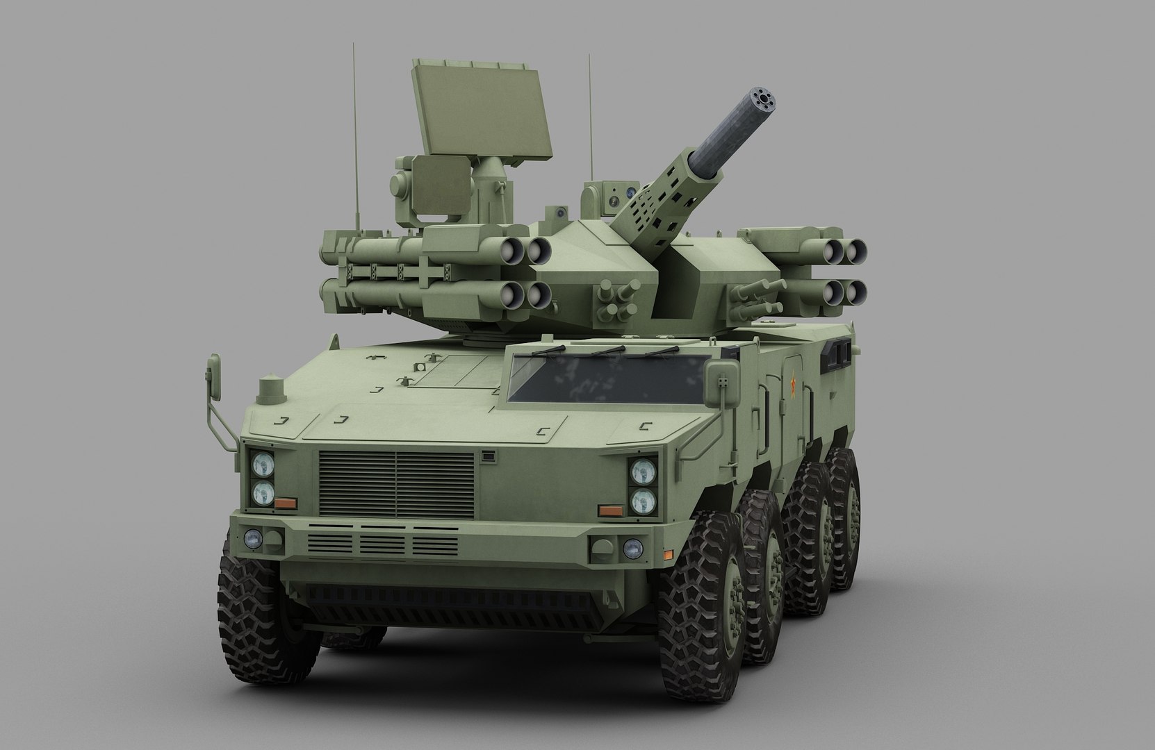 Type-625E Self Propelled Anti Aircraft System 3D Model - TurboSquid 2092177