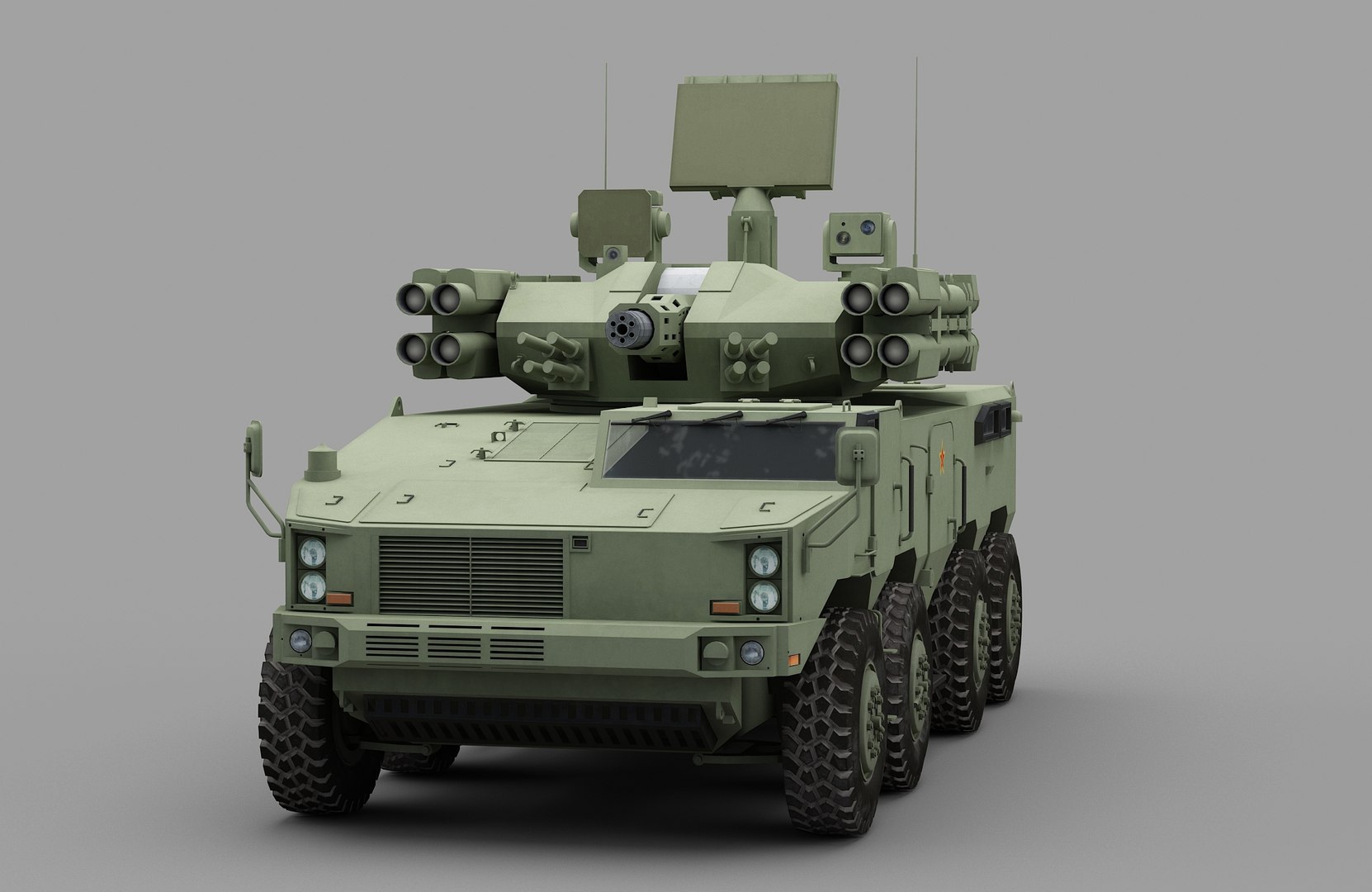 Type-625E Self Propelled Anti Aircraft System 3D Model - TurboSquid 2092177