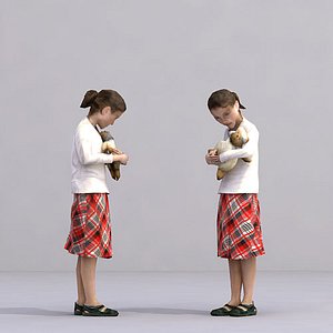 Girl Child 3D Models for Download | TurboSquid