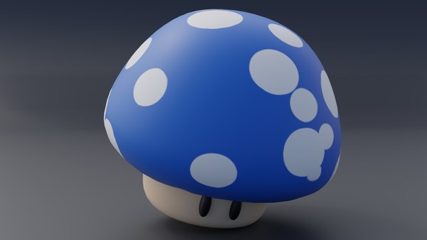 modelo 3d Hongo 3D - Mario Bros - TurboSquid 2302126