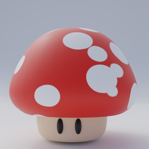 modelo 3d Hongo 3D - Mario Bros - TurboSquid 2302126