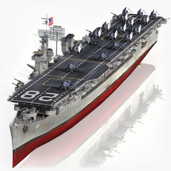 modelo 3d USS Cabot CVL-28 - TurboSquid 2092937