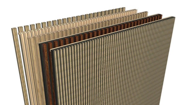 modelo 3d Fully Parametric Fluted Ribbed Wall Based Panel Family ...