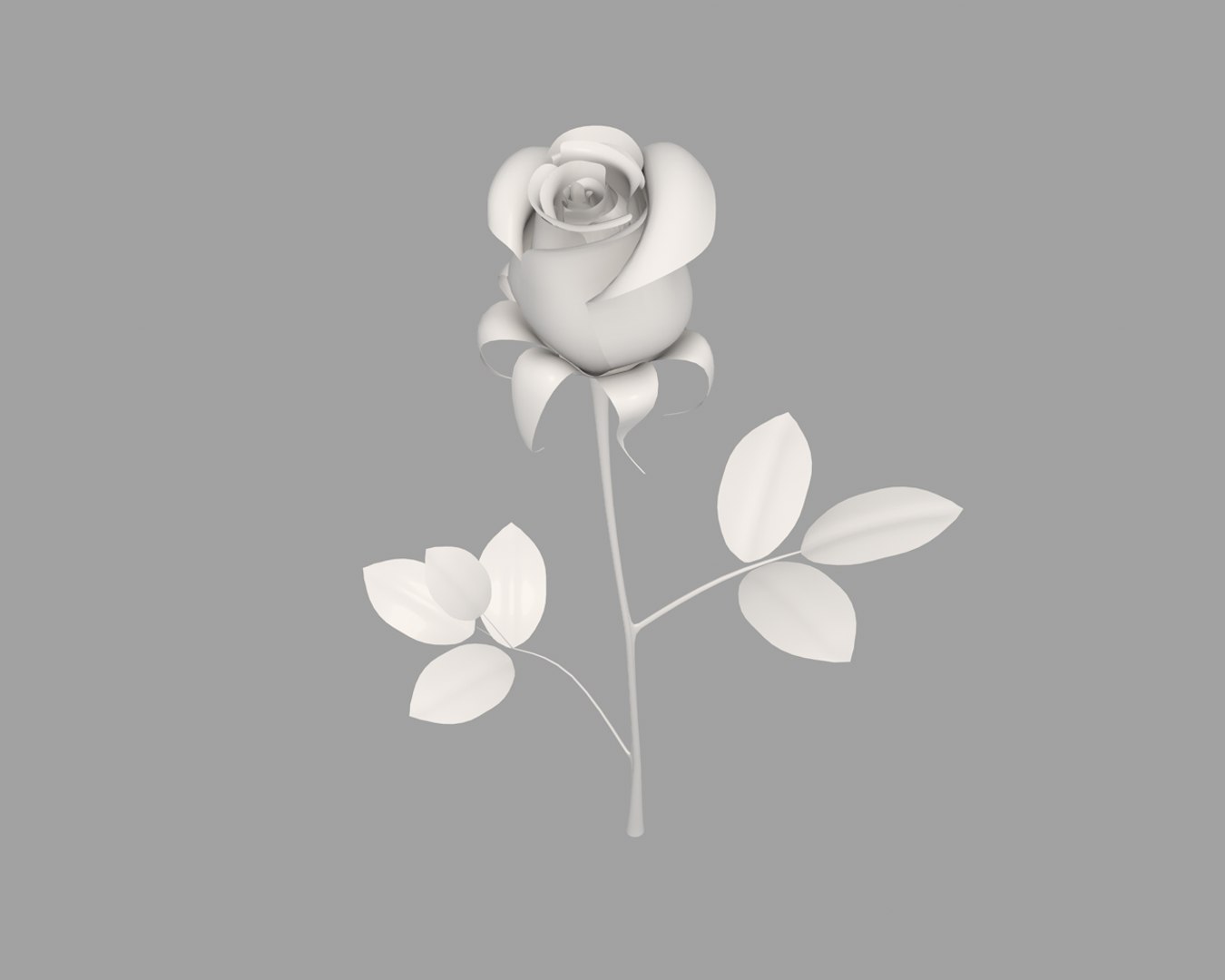 Rose 3d C4d
