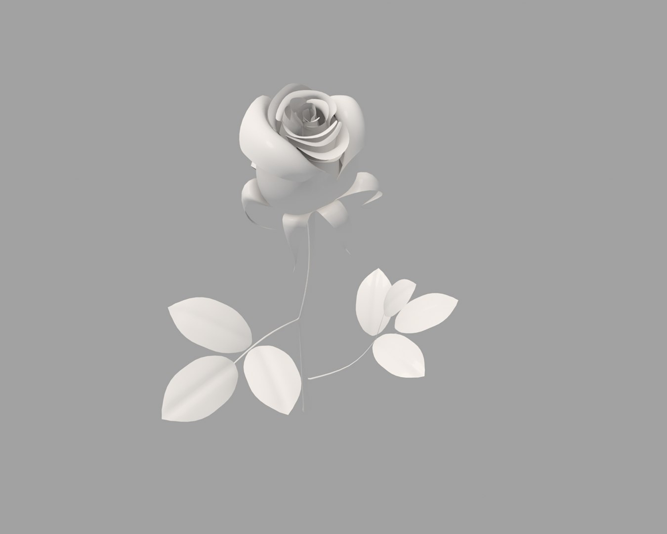Rose 3d C4d