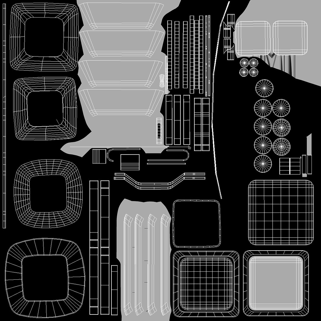 Square induction chafer glass 3D model - TurboSquid 1581979