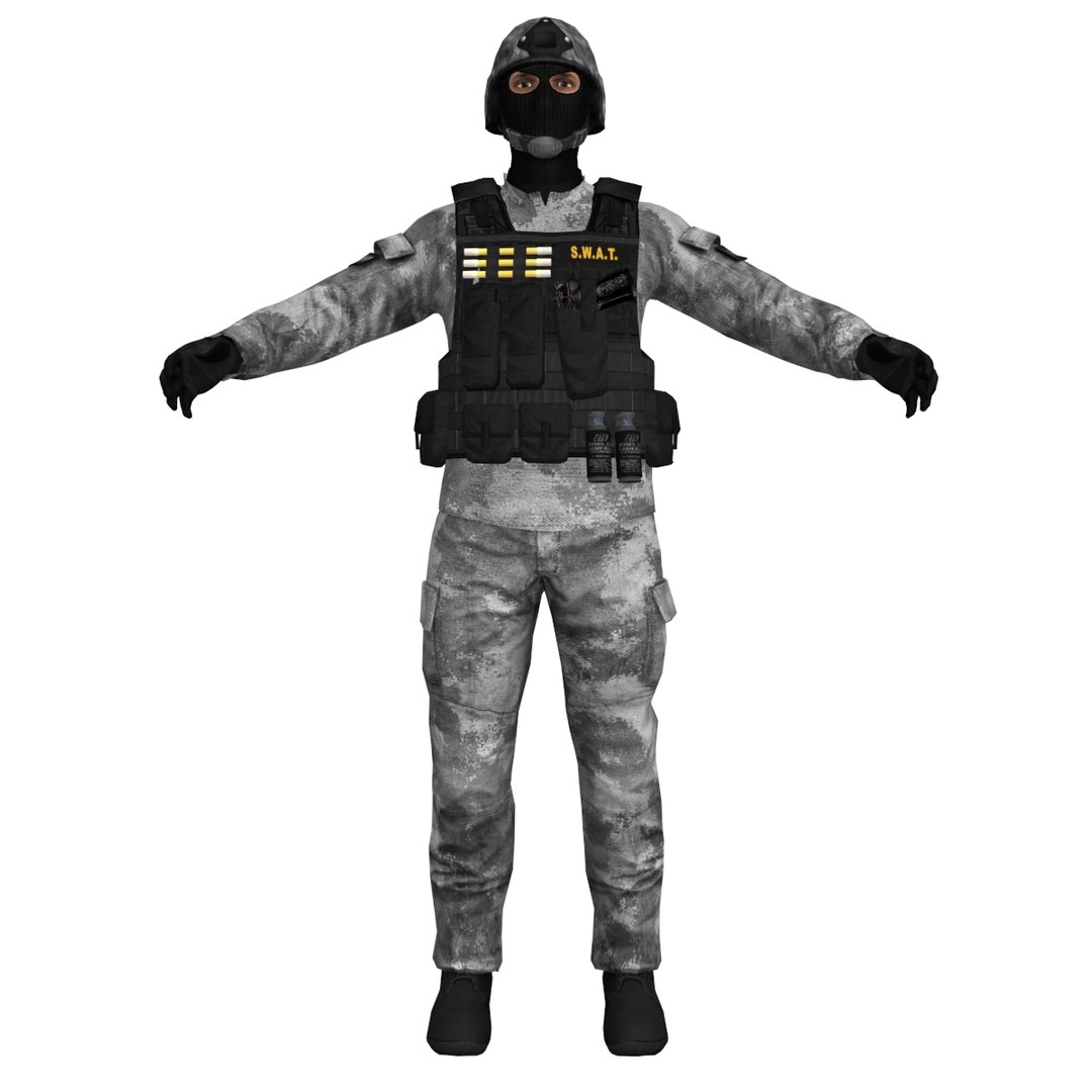 Swat 2 3d Obj