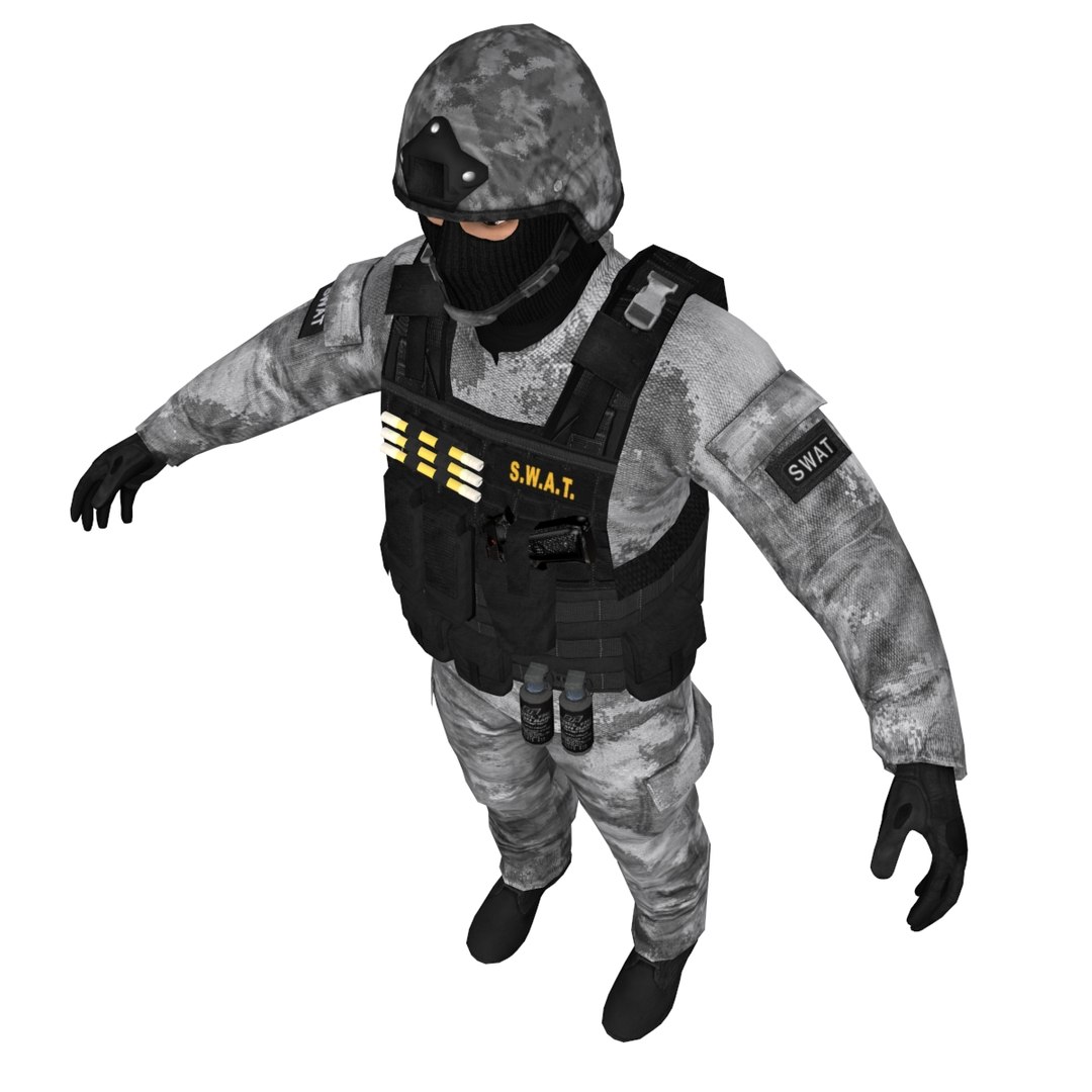 Swat 2 3d Obj