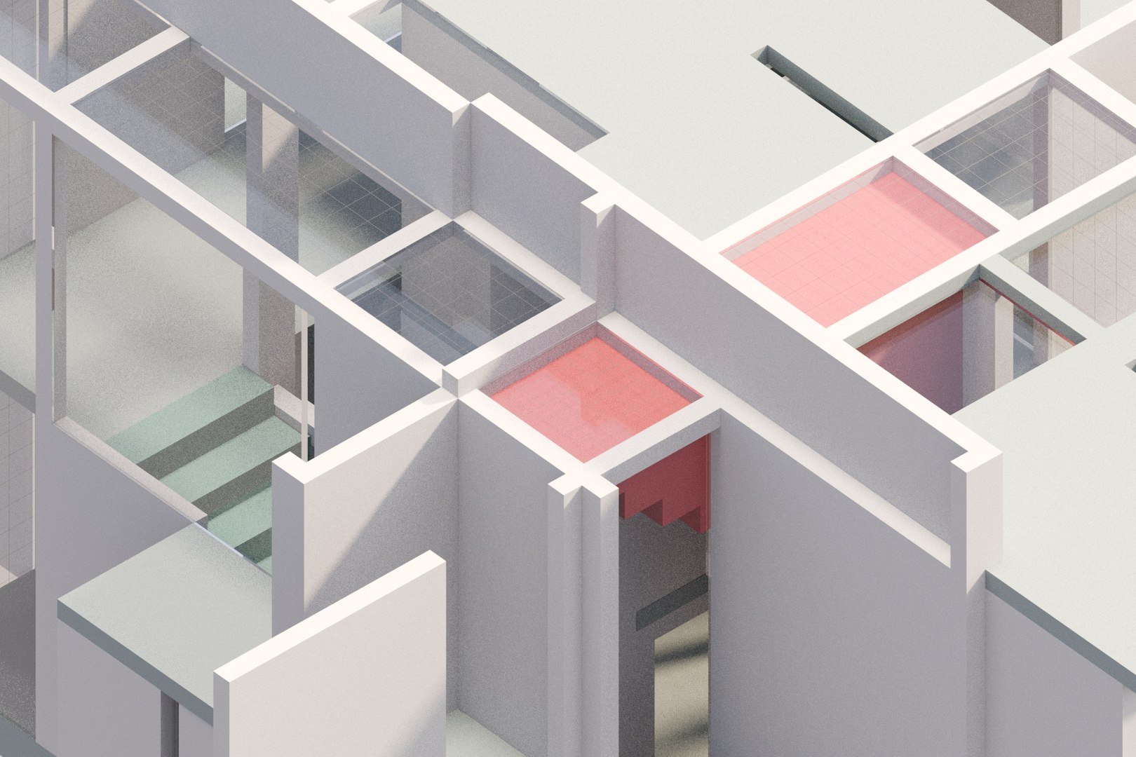 Peter Eisenman House VI 3D Model - TurboSquid 2335207